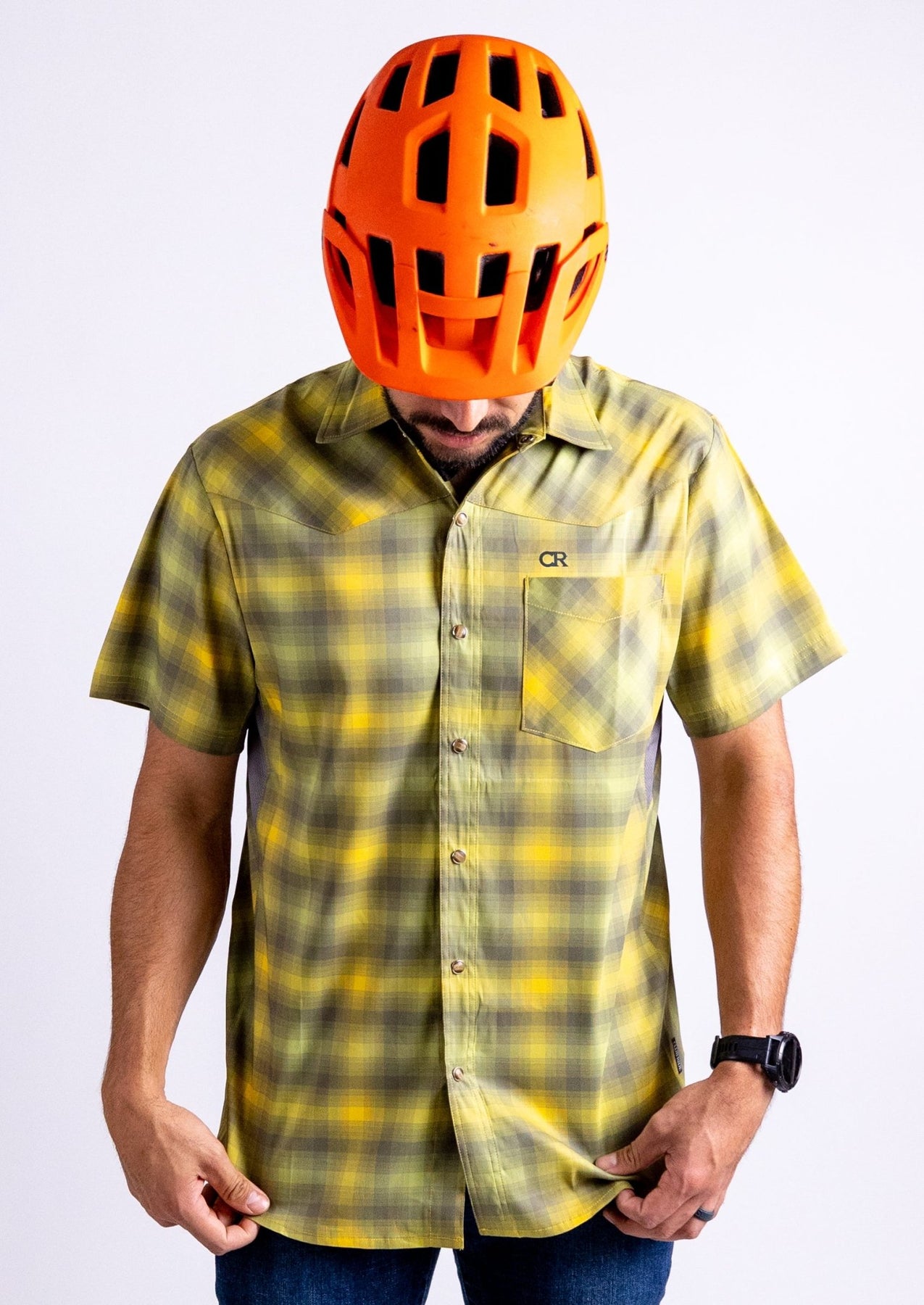 New West Men's Plaid Shirt | Stylish Cycling Wear | Club Ride – Club ...