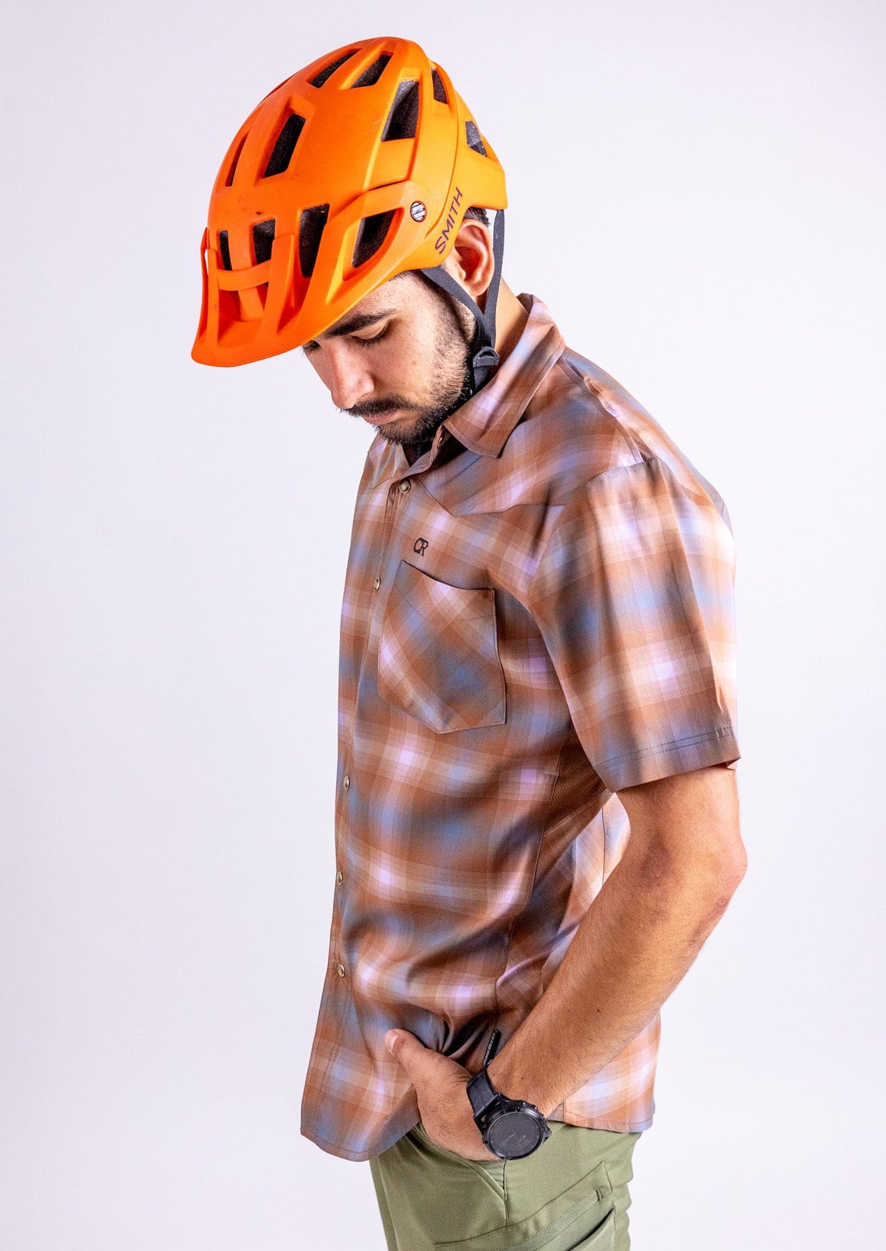 New West Men's Plaid Shirt | Stylish Cycling Wear | Club Ride – Club ...