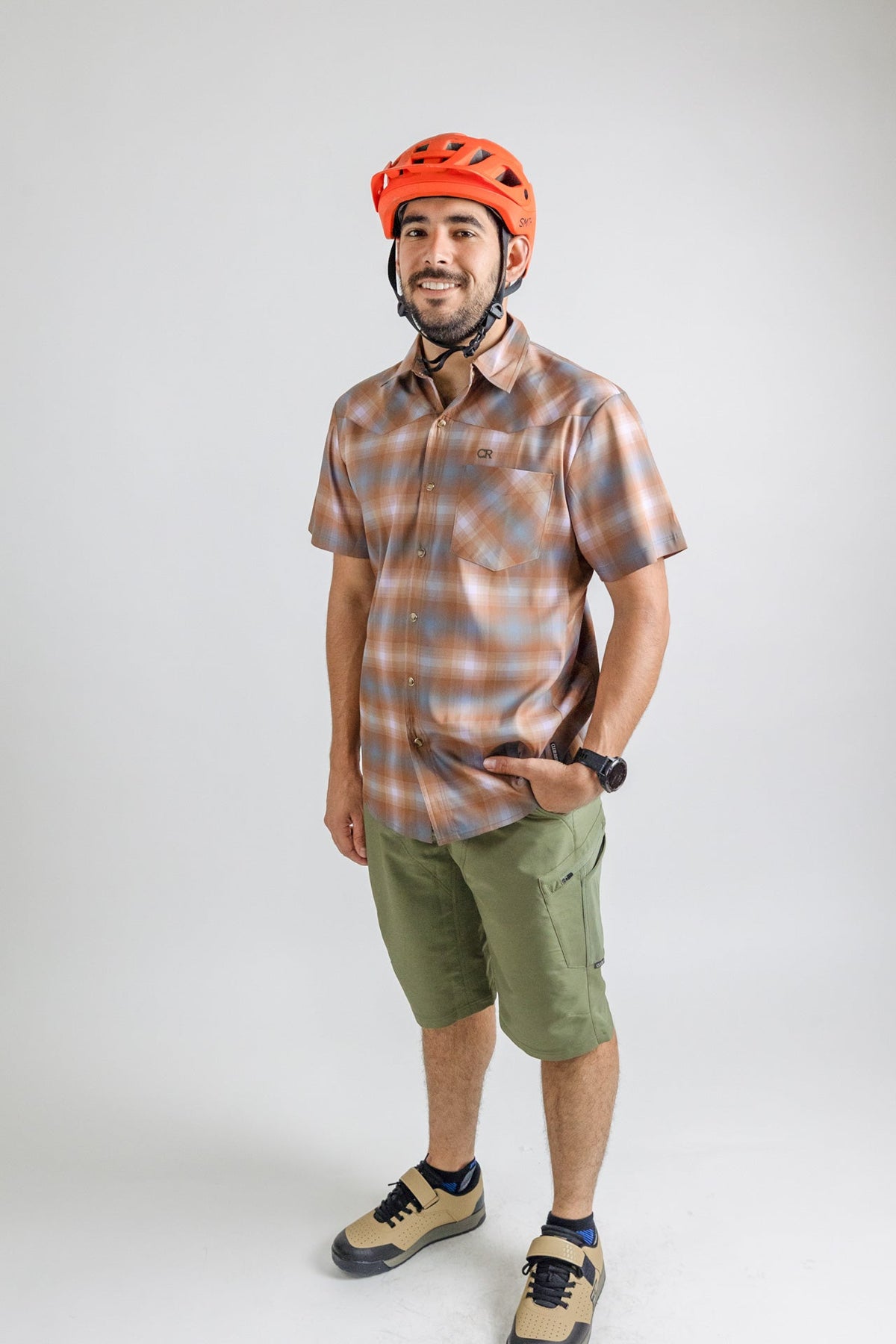 New West Men's Plaid Shirt | Stylish Cycling Wear | Club Ride – Club ...
